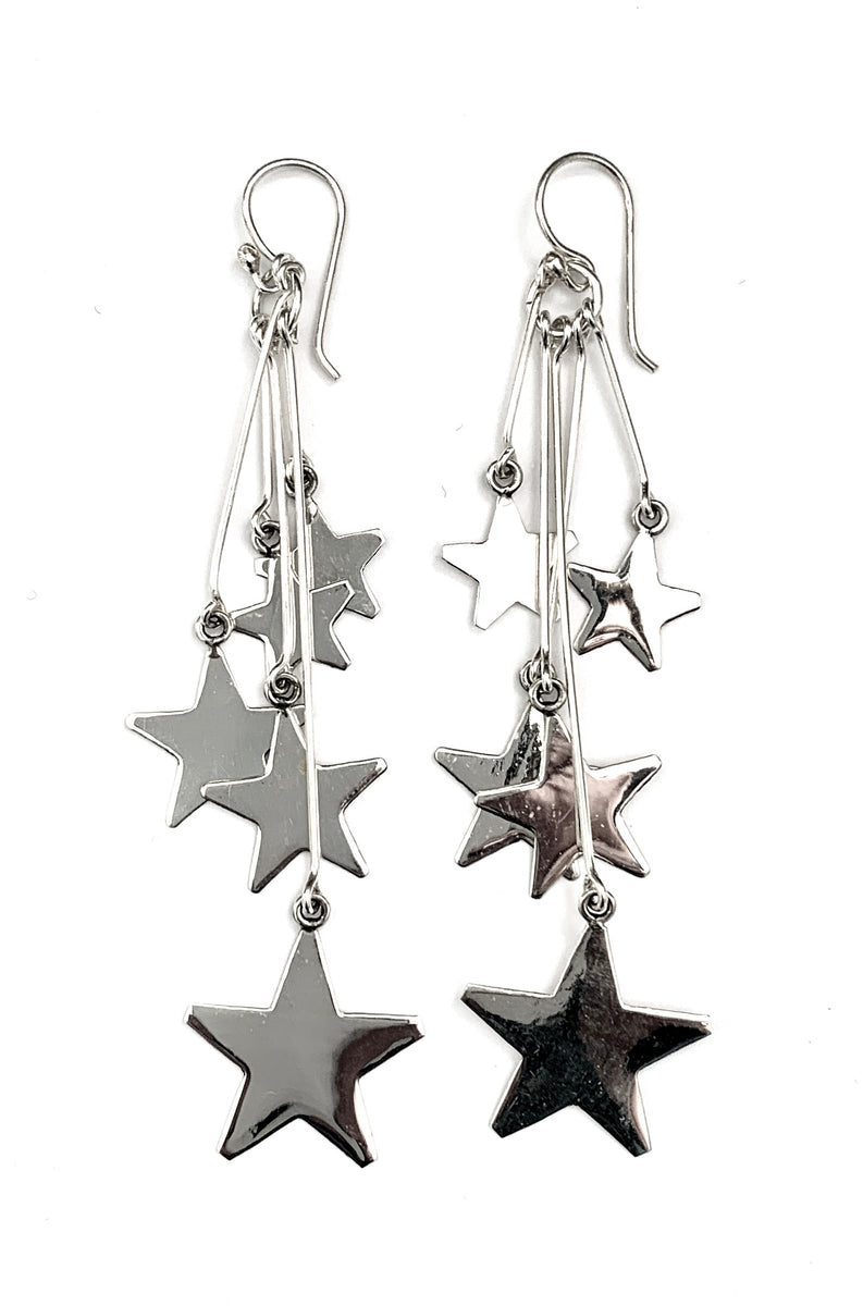 Silver Drop Earrings - Ja97. – Ironclay